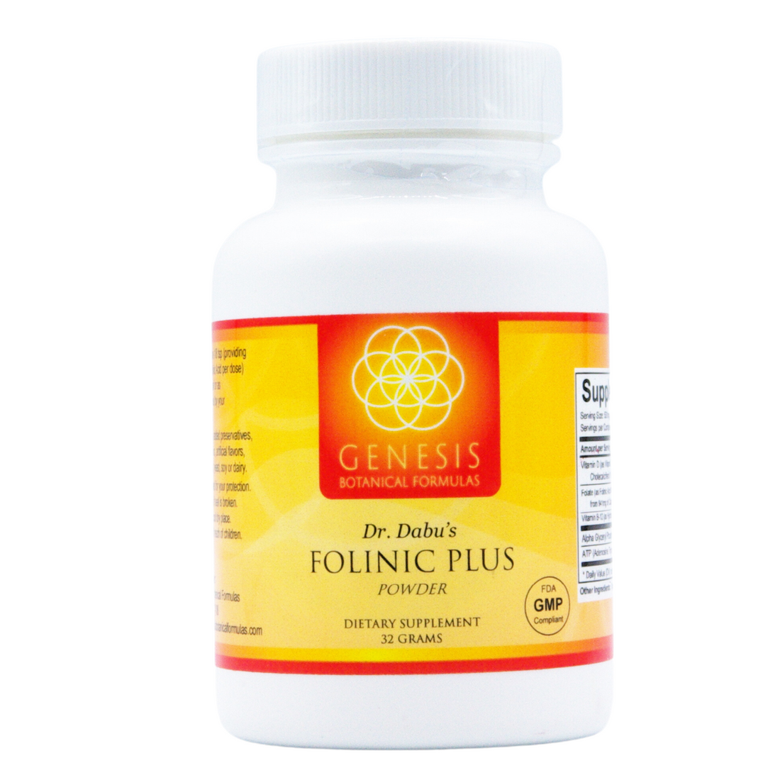 Folinic Plus Powder – Genesis Botanical Formulas