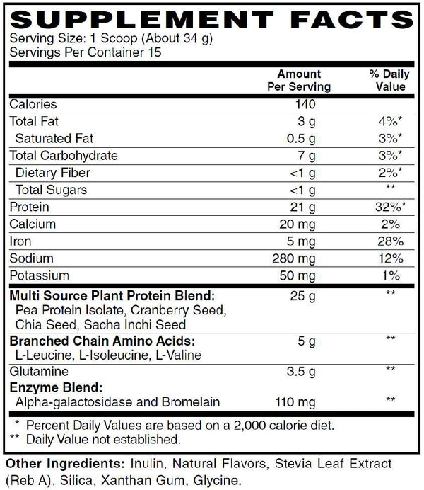 Vegan Protein Vanilla – Genesis Botanical Formulas