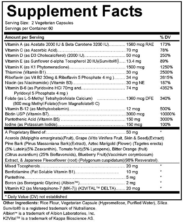 Vitamins Complete – Genesis Botanical Formulas