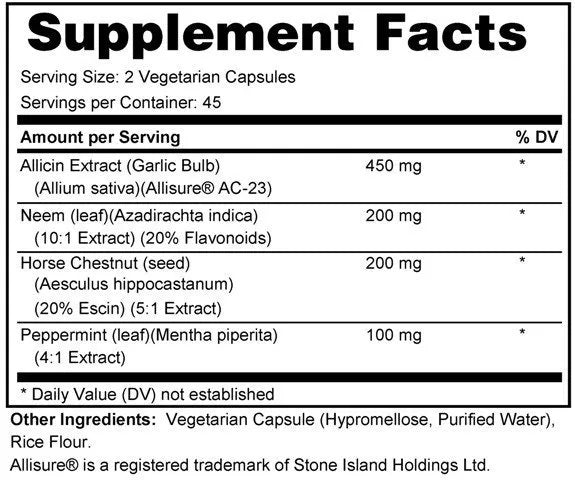 Allicin Plus – Genesis Botanical Formulas