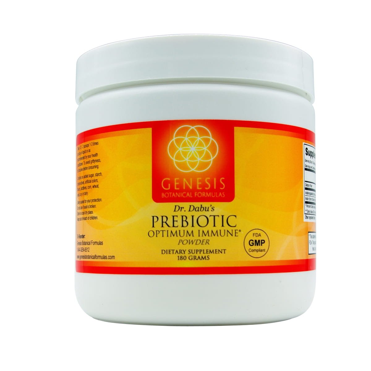 Prebiotic Optimum Immune – Genesis Botanical Formulas