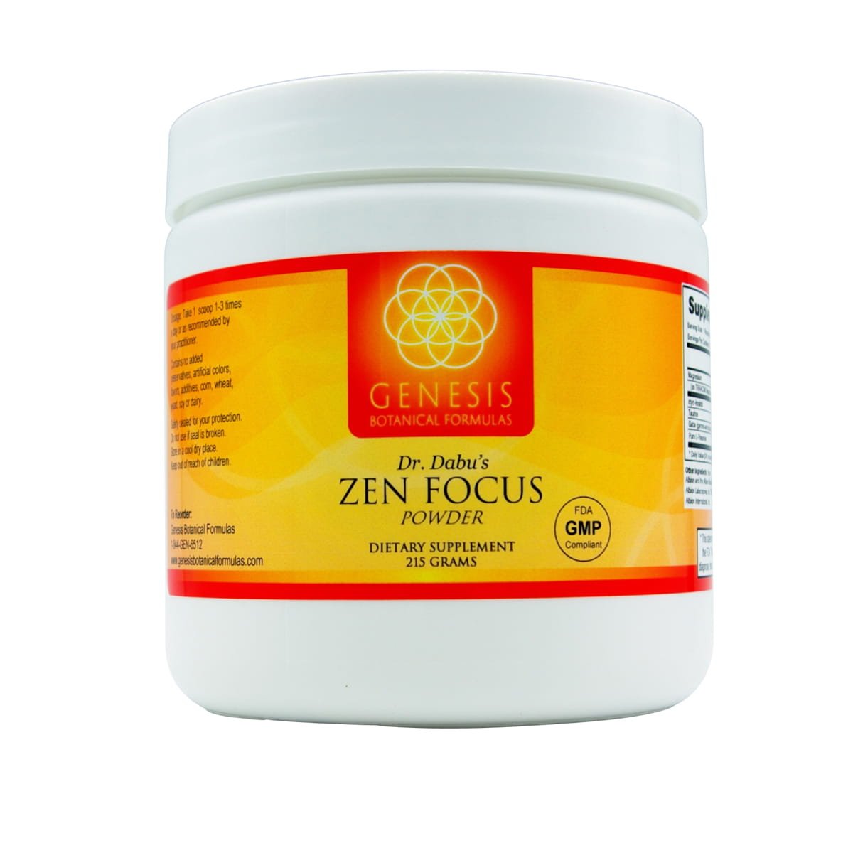 Zen Focus Powder – Genesis Botanical Formulas